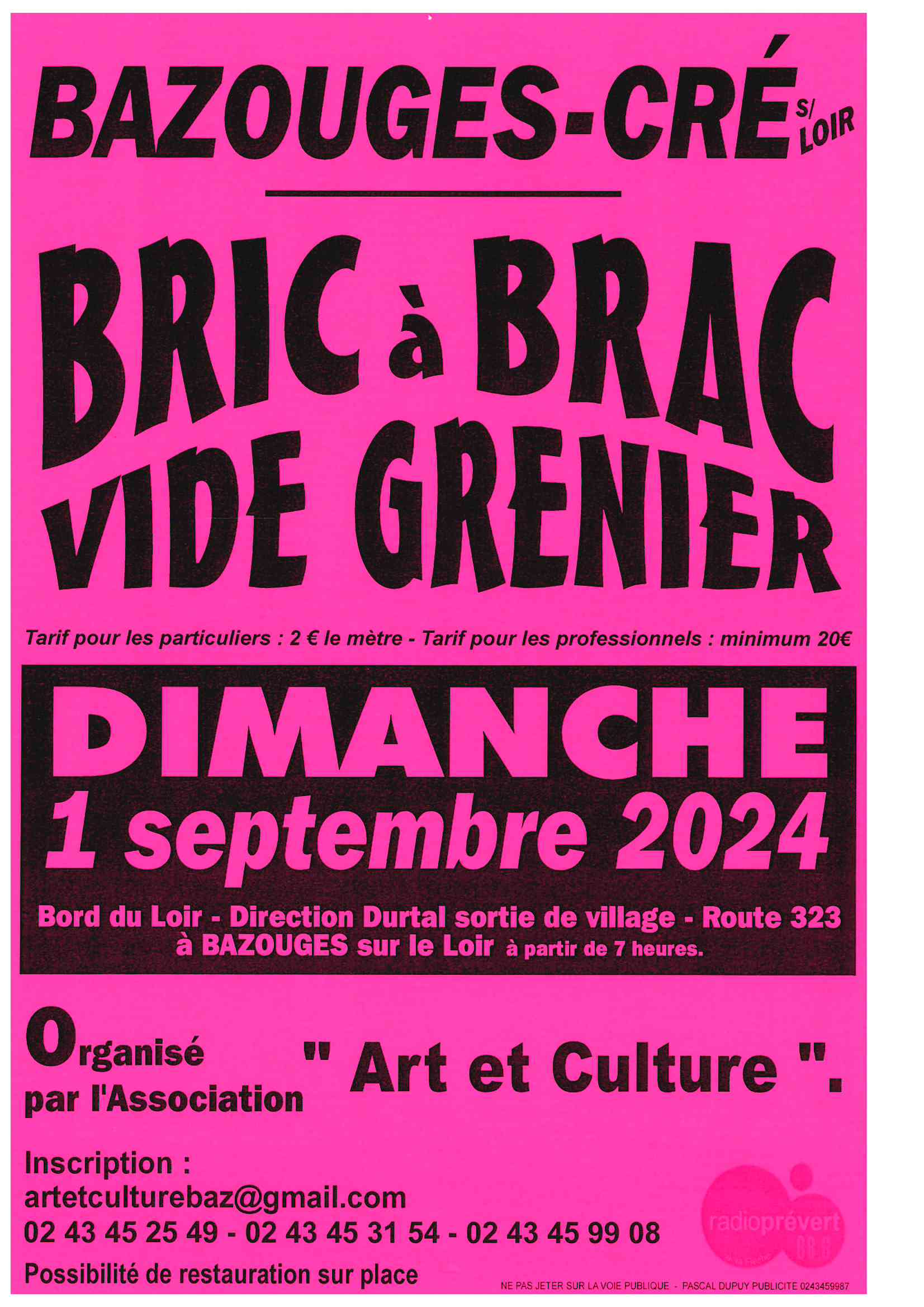 Bienvenue sur le site officiel de Bazouges-Cré sur Loir > Bazouges-Cré sur Loir