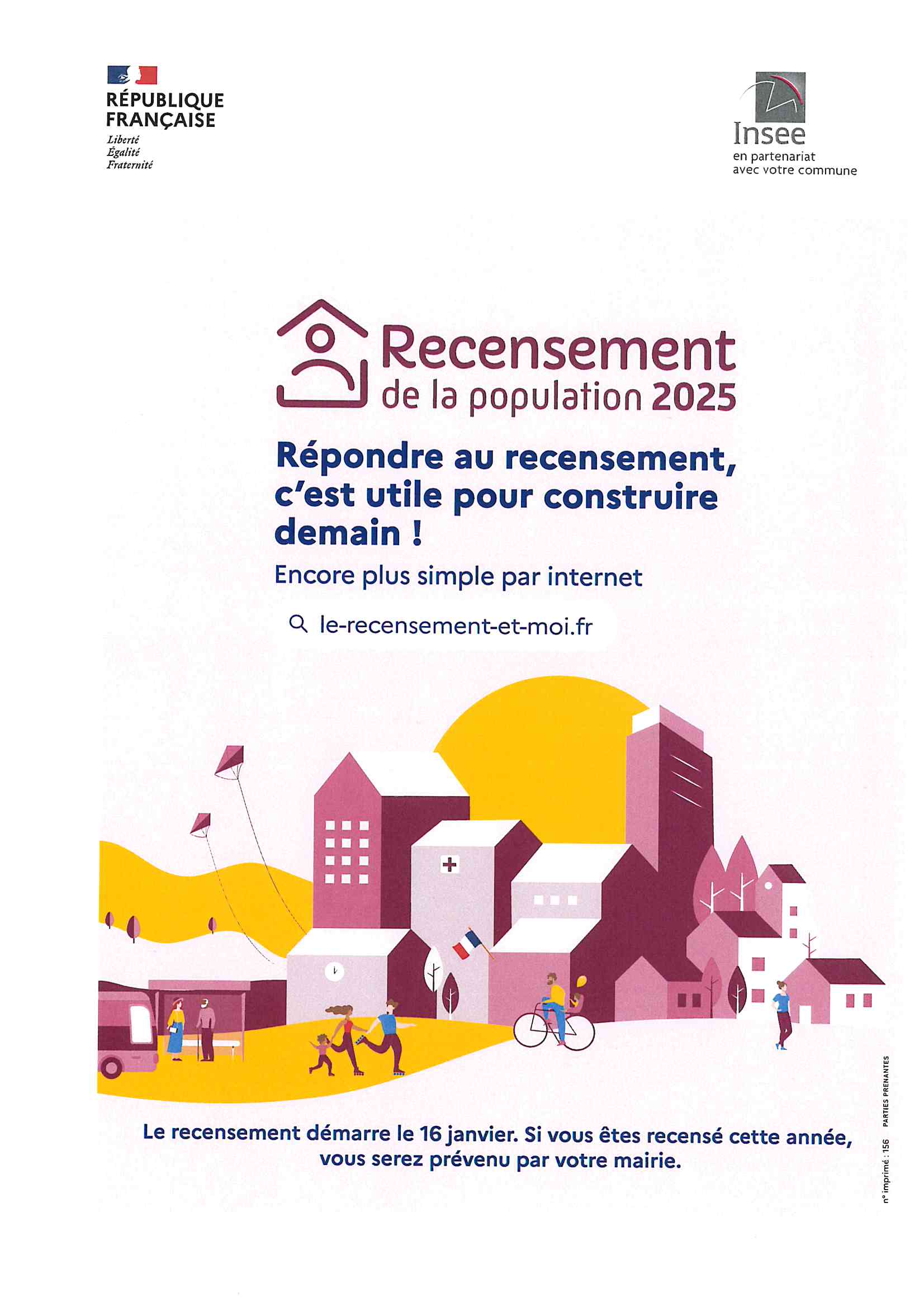 Recensement de la population à partir du 16 janvier 2025 > Bazouges-Cré sur Loir