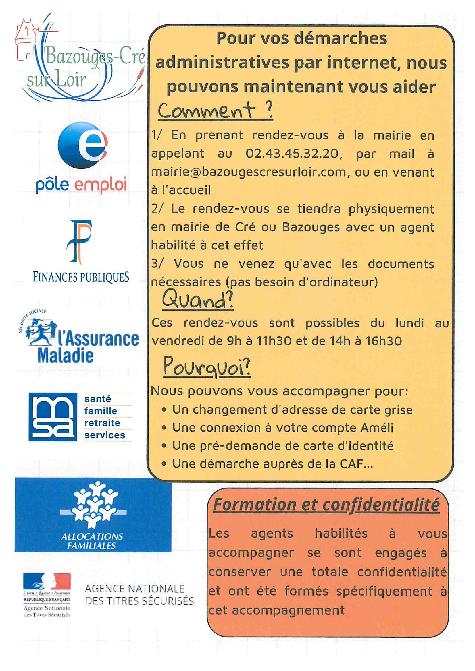 Aidants Connect > Bazouges-Cré sur Loir