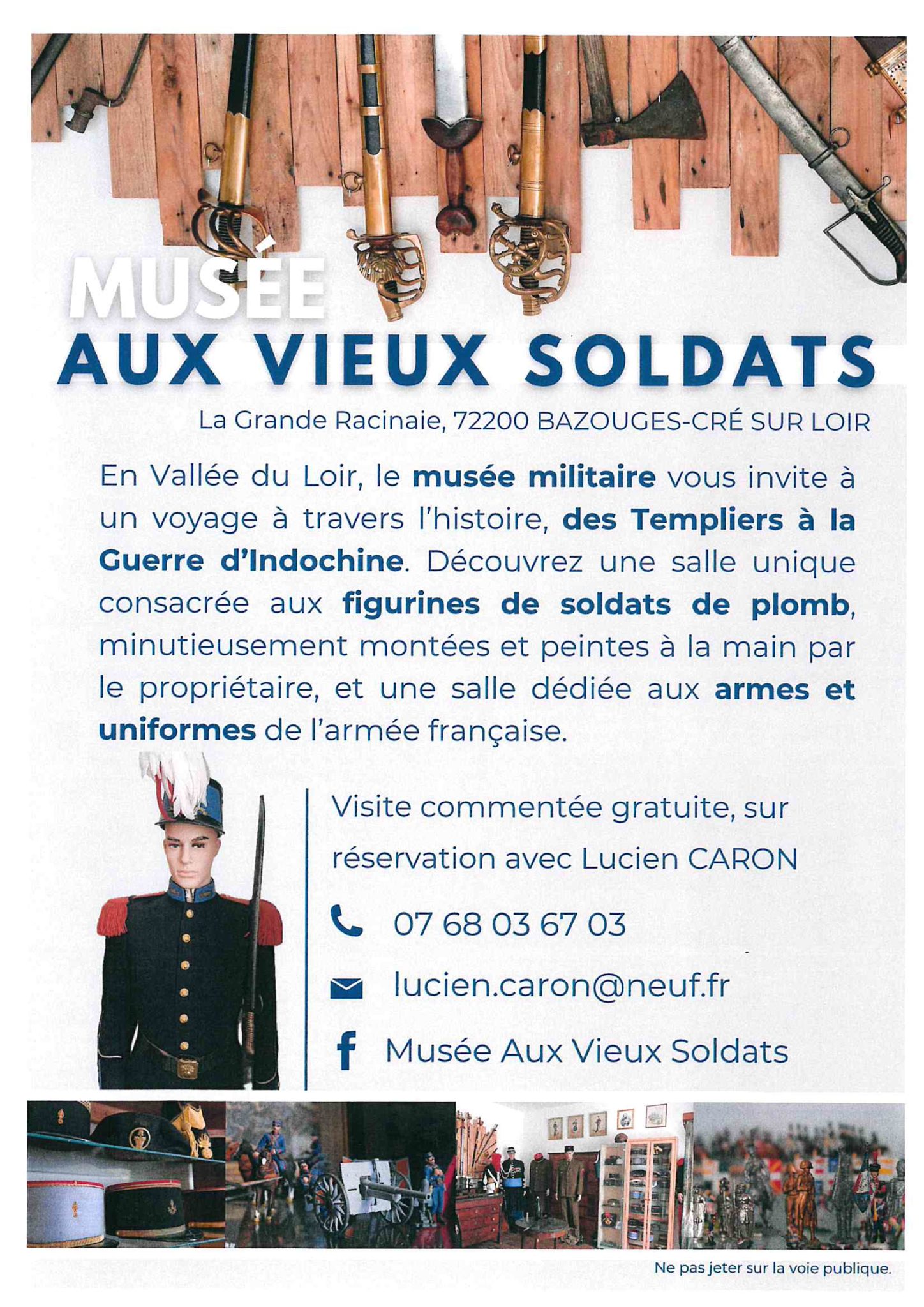 Musée aux vieux soldats > Bazouges-Cré sur Loir
